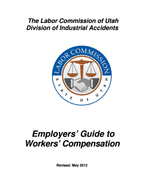 Fillable Online laborcommission utah Employers' Guide to Workers ...