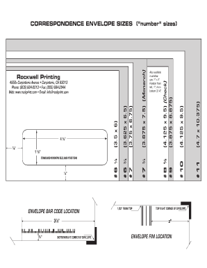 Fillable Online 65 x 95 envelope form Fax Email Print - pdfFiller