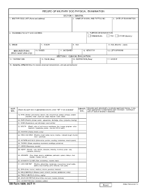 Fillable Online vetmed wisc dd form 1829 Fax Email Print - pdfFiller