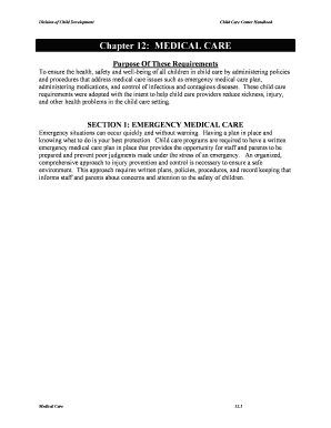 Fillable Online Chapter 12 - Medical Care Fax Email Print - pdfFiller