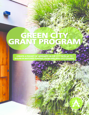 Fillable Online create a pocket of greenery in the city with up to ...