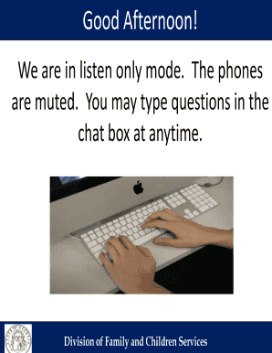 Fillable Online Good Afternoon! - GA+SCORE: State of Georgia Out-of ...