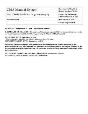 Fillable Online cms CMS Manual System Fax Email Print - pdfFiller