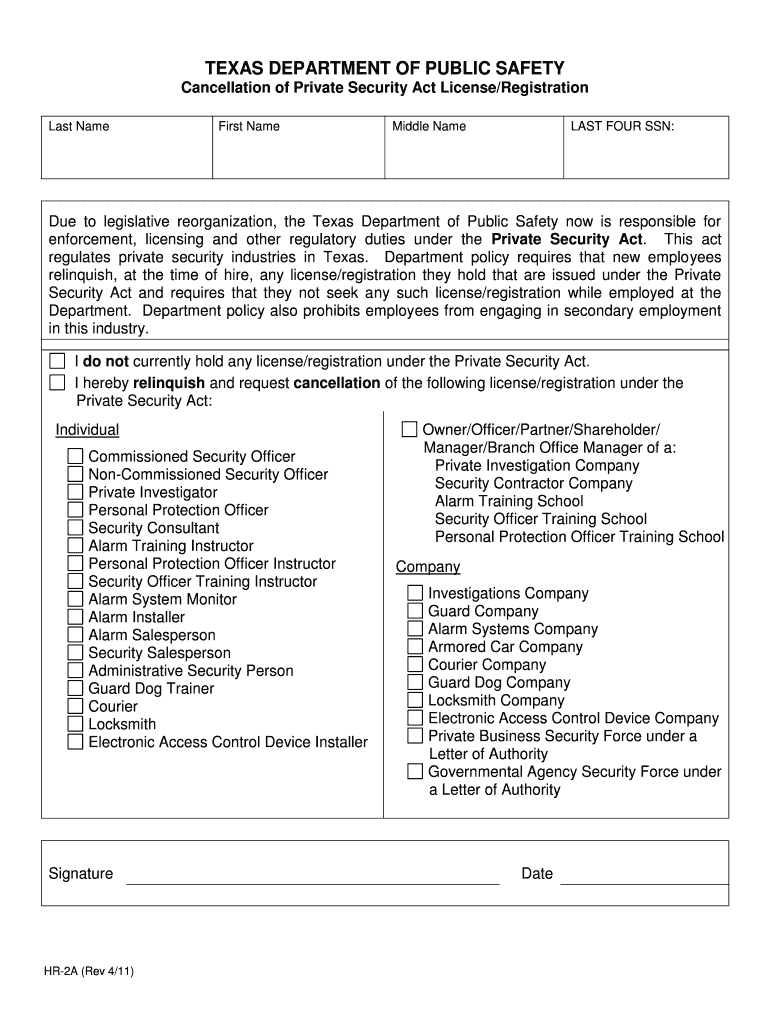 Fillable Online dps texas TEXAS DEPARTMENT OF PUBLIC SAFETY - dps texas Fax Email Print - pdfFiller