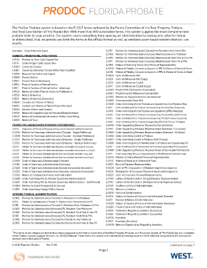 Prodocs Florida - Fill Online, Printable, Fillable, Blank | pdfFiller