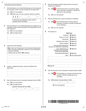 Fillable Online humanservices gov Complete this form if you are a ...