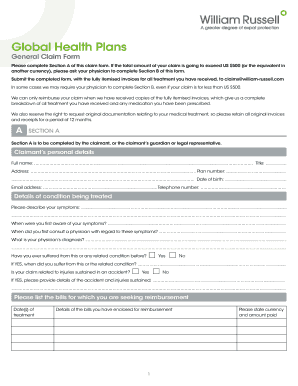 Fillable Online Please complete Section A of this claim form Fax Email ...