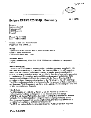 Interacoustics Eclipse Ep25 - Fill Online, Printable, Fillable, Blank ...