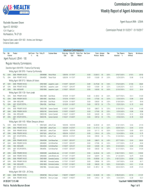 Fillable Online Commission Statement Fax Email Print - pdfFiller