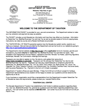Fillable Online Taxpayer Information Packet Fax Email Print - pdfFiller