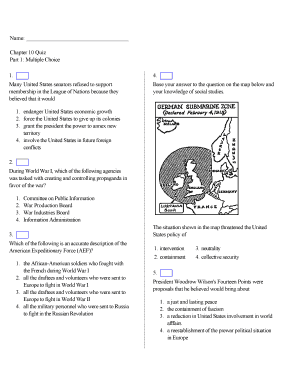 Fillable Online Chapter 10 Quiz Fax Email Print - pdfFiller