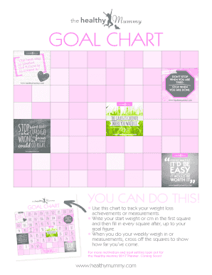 Fillable Online GOAL CHART Fax Email Print - pdfFiller