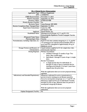 Fillable Online fda Final Clinical Review - (PDF - 416KB) - fda Fax ...