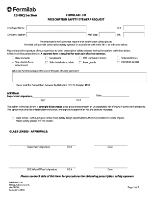Fillable Online Eyewear Request Form Fax Email Print - pdfFiller