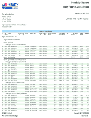 Fillable Online Commission Statement Fax Email Print - pdfFiller