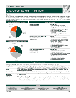 Fillable Online sos ms Fillable U.S. Corporate High-Yield Index Fax ...