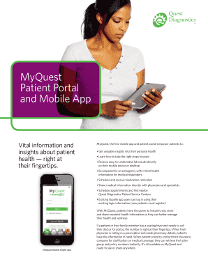 Fillable Online kdheks MyQuest Patient Portal and Mobile App - Quest ...