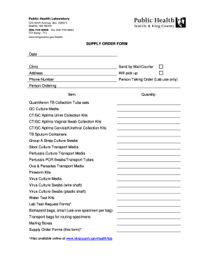 Fillable Online kingcounty Fillable King County Public Health ...