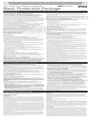 Fillable Online This Guide to Benefit describes the benefit in effect ...