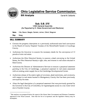 Fillable Online LSC Analysis of House Bill Fax Email Print - pdfFiller