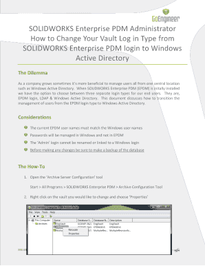 Fillable Online EPDM Administrator - How to Change Your Vault Log in ...