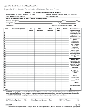 Fillable Online nationalservice Fillable Appendix B.3 - Sample ...