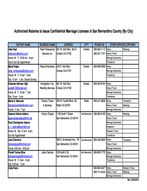 Fillable Online sbcounty Fillable Authorized Notaries Fax Email Print ...