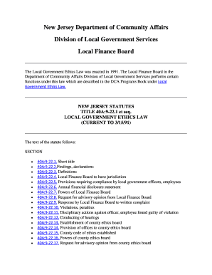 Fillable Online nj New Jersey Department of Community Affairs Division ...