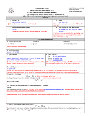 Fillable Online Sample Filled Application Form Fax Email Print - pdfFiller