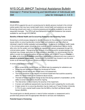 Fillable Online criminaljustice ny NYS DCJS JMHCP Technical Assistance ...