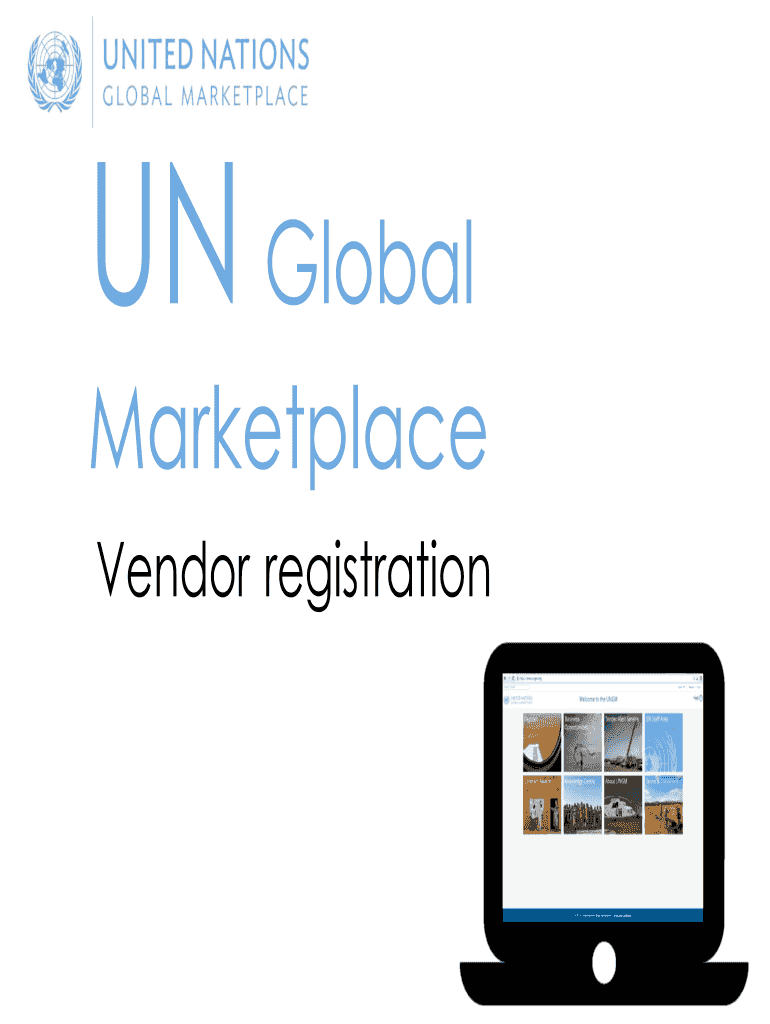 Fillable Online portugalglobal Vendor registration UNGM Fax Email Print ...