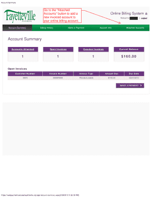 Fillable Online Fillable Account Summary Fax Email Print - pdfFiller