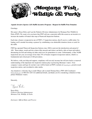 Fillable Online fwp mt Request for Raffle Prize Donations 59 KB - fwp ...