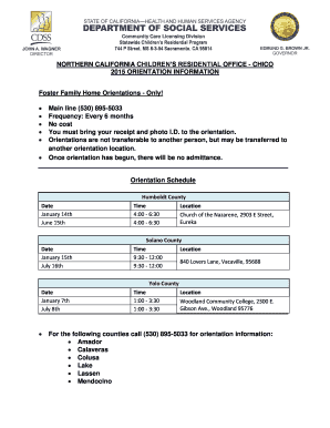 Fillable Online ccld ca Letterhead template - ccld ca Fax Email Print ...