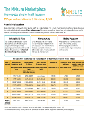 Fillable Online The MNsure Marketplace Fax Email Print - pdfFiller