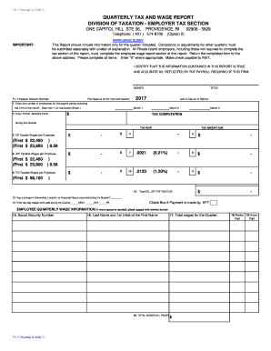Employer Tax Section 2017 - Uitax Ri - Fill and Sign Printable Template ...