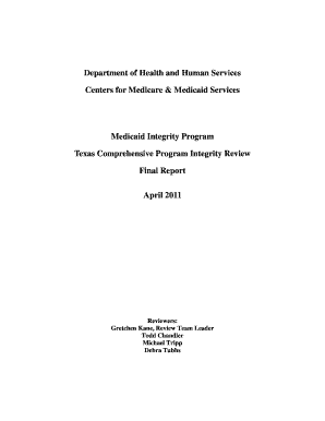 Fillable Online cms Department of Health and Human Services, Ceners for ...