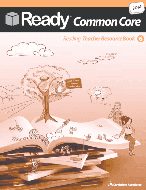 Ready Common Core Reading Grade 6 Pdf - Fill Online, Printable ...