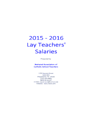 Fillable Online Lay Teachers' Fax Email Print - pdfFiller
