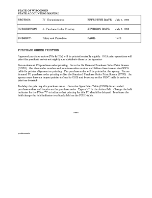 Fillable Online Purchase Order Printing Fax Email Print - pdfFiller