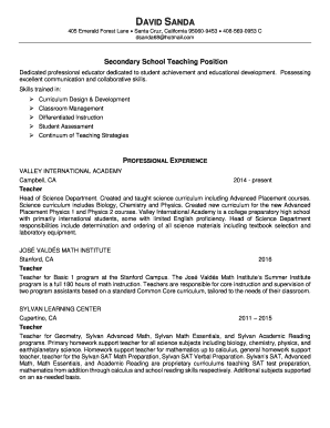 Fillable Online david sanda Fax Email Print - pdfFiller