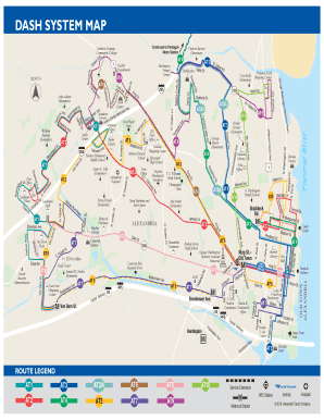 Fillable Online dash system map - DASH Bus Fax Email Print - pdfFiller