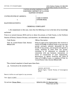 Fillable Online justice Complaint - justice Fax Email Print - pdfFiller