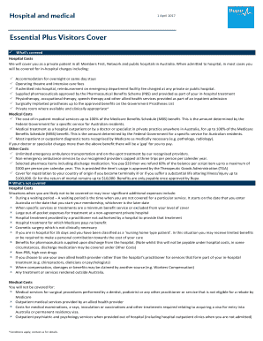 EMERGENCY HEALTHCARE PLAN (ECP) template Doc Template | pdfFiller