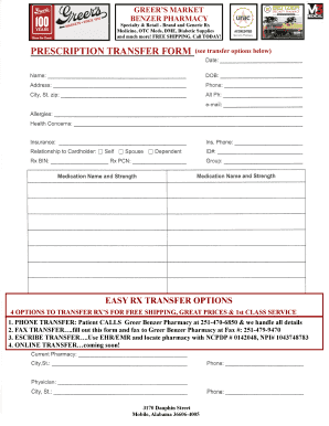 GREER S MARKET - Fill and Sign Printable Template Online