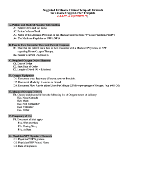 Fillable Online cms Home Oxygen Order Template PDF, 35KB Fax Email ...
