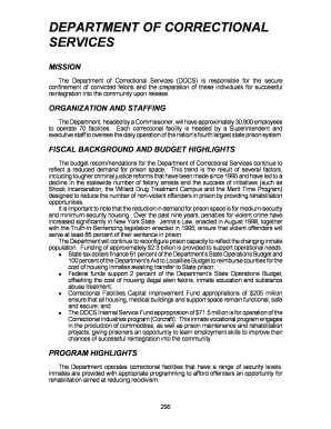 Fillable Online correctional services Fax Email Print - pdfFiller