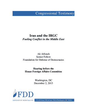 Fillable Online Fillable Congressional Testimony Fax Email Print ...