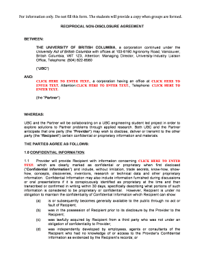 Fillable Online Confidentialty Agreement for Capstone Projects (Aug 30 ...