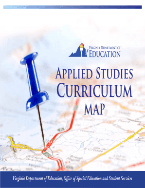 Applied Studies Curriculum Map - Fill Online, Printable, Fillable ...